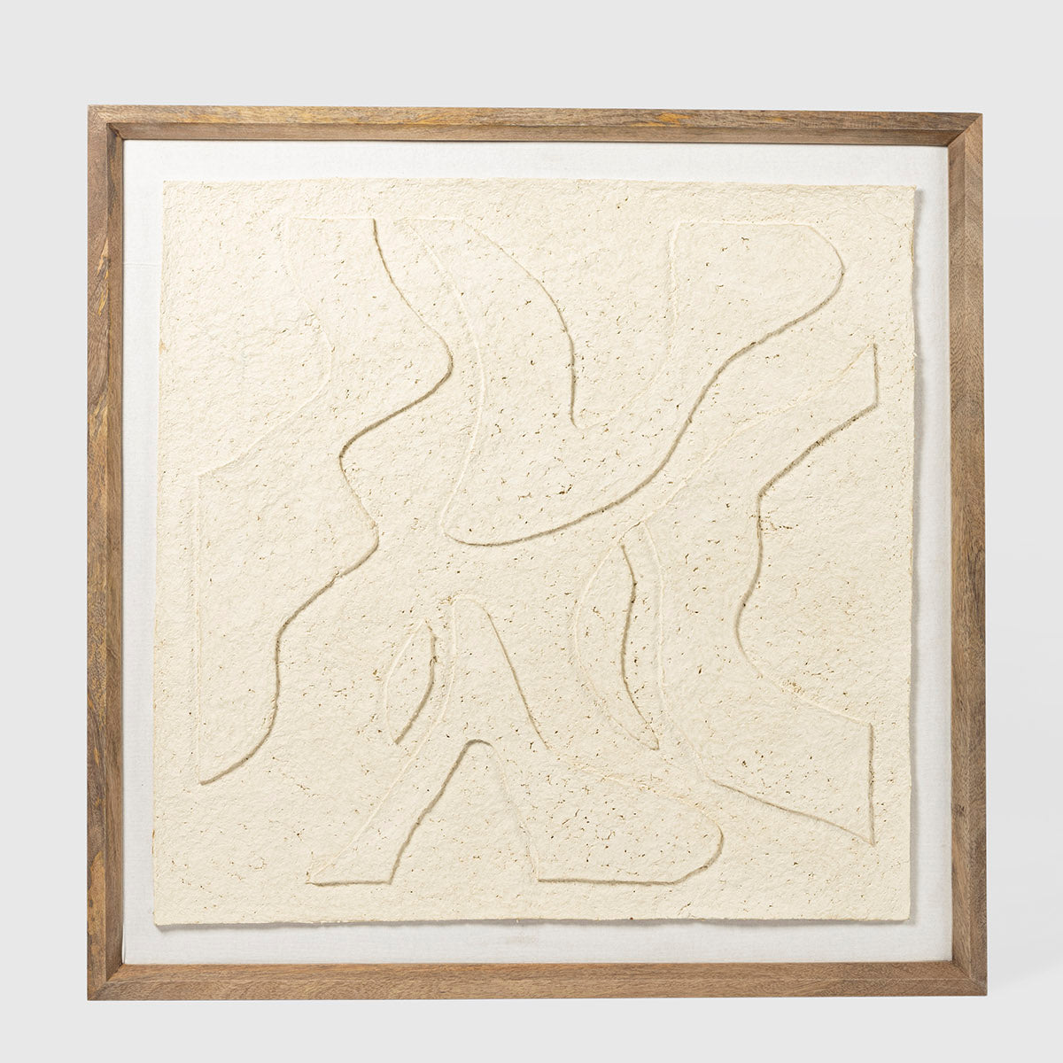 61571 | Paper Mache Wall Art with Wooden Frame – Manglam Arts